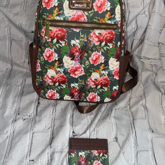 Loungefly | Bags | Loungefly Disney Robin Hood Characters Floral Rare ...